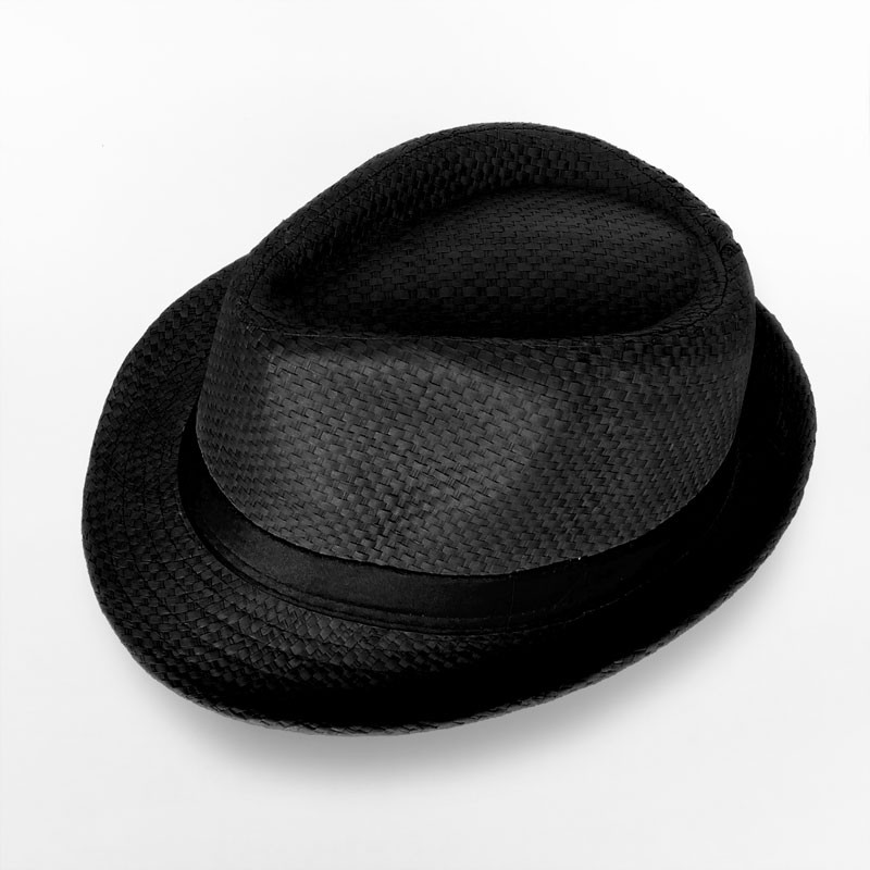 Plain Fedora Type1 - Black